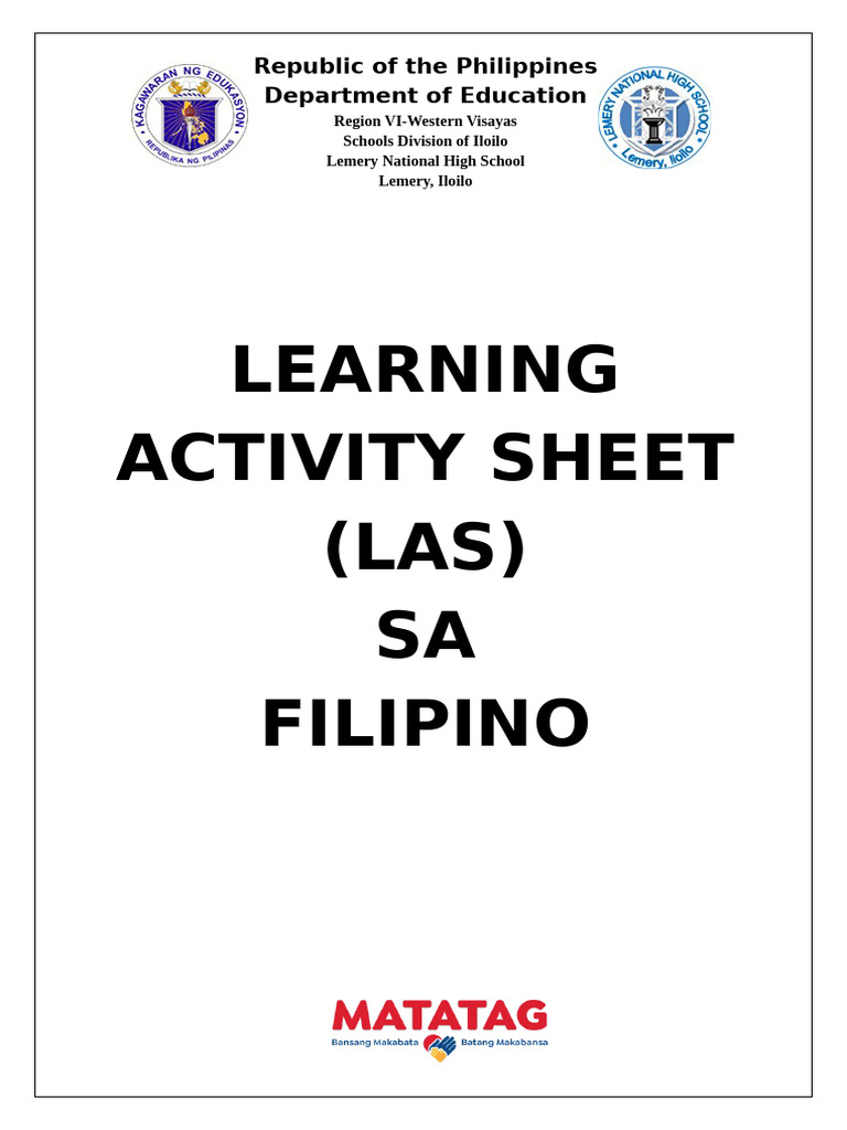 Module Filipino Bless | PDF