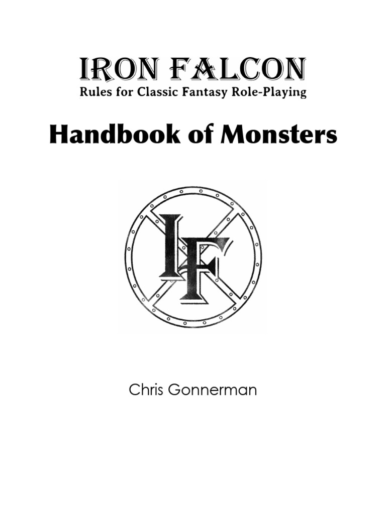 Iron Falcon Monsters r21 | PDF | Bears | Horses