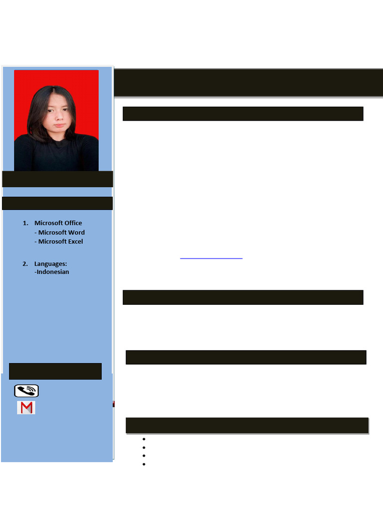 Lamaran kerja Renata gitu | PDF