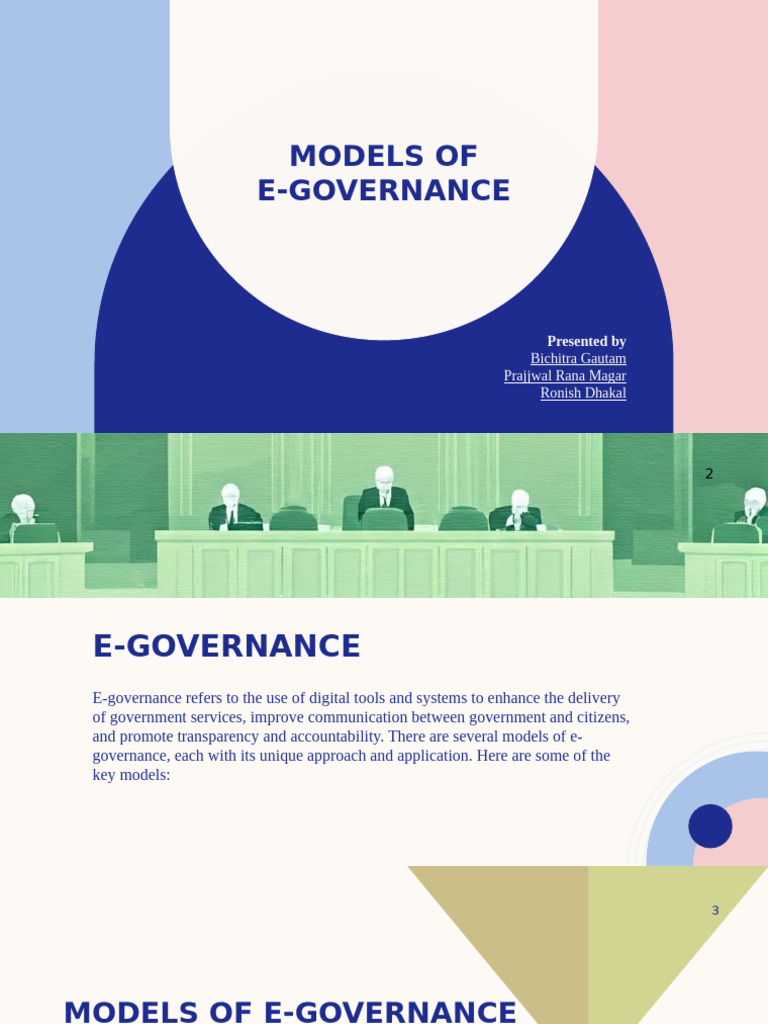 Models of E Governance | PDF | Governance | Policy