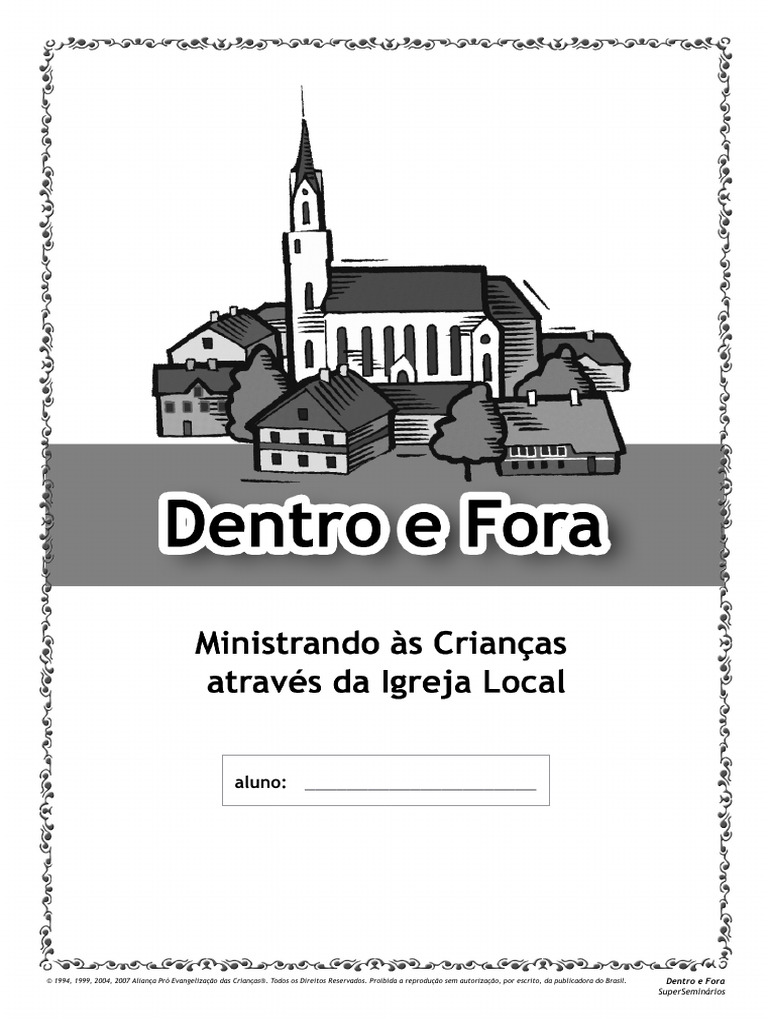 Atividade 3 - Dentro e Fora Mod | PDF | Bíblia | Evangelismo