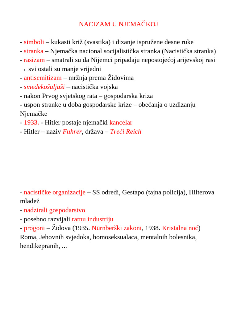 Nacizam U Njemačkoj | PDF