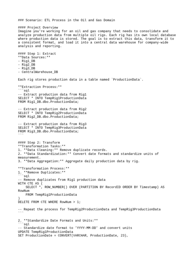 ETL Process Explained | PDF | Information Management | Information ...