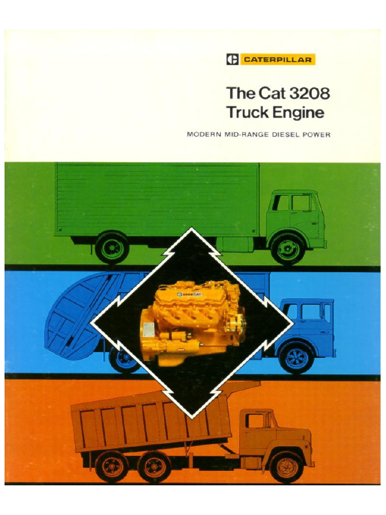 1970 Catepillar 3208 Engine | PDF