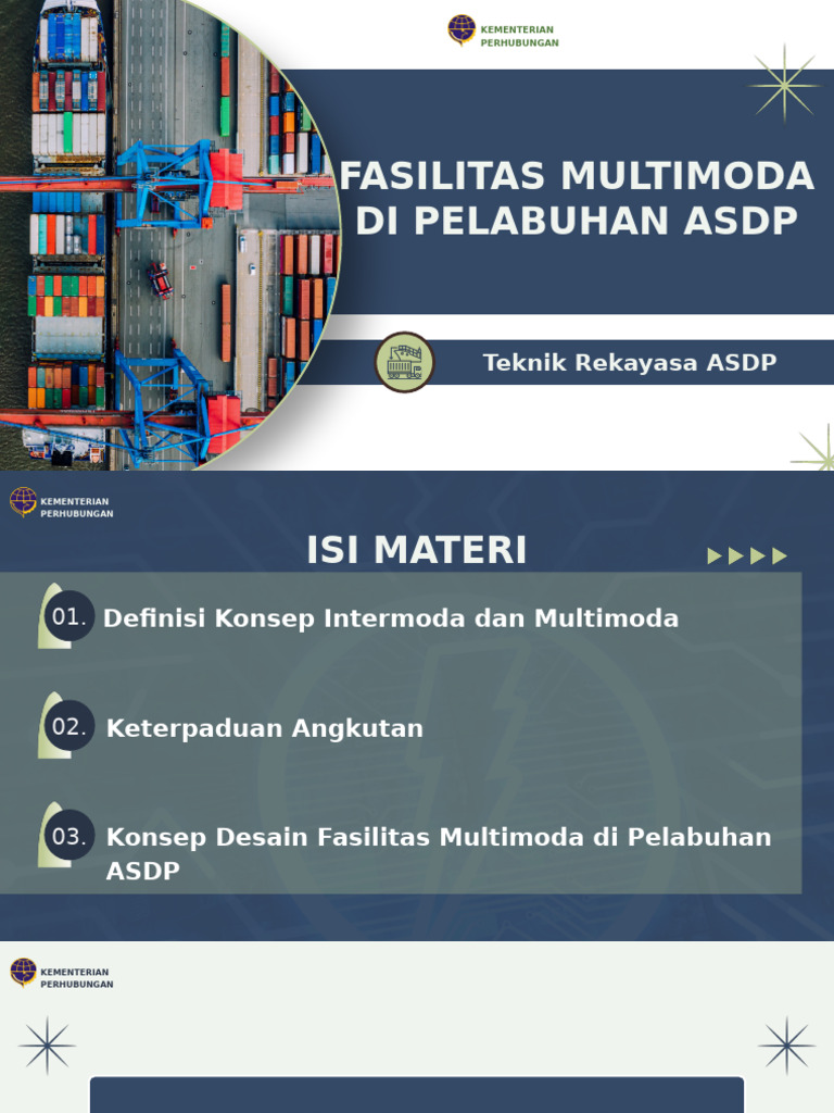 Fasilitas Multimoda Di Pelabuhan ASDP | PDF