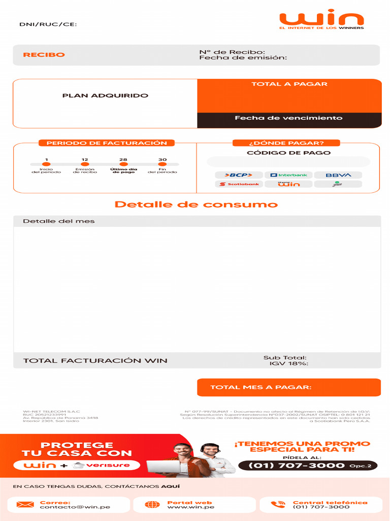 Win 500 Mbps (Navegas A 700 MBPS) : Septiembre | PDF