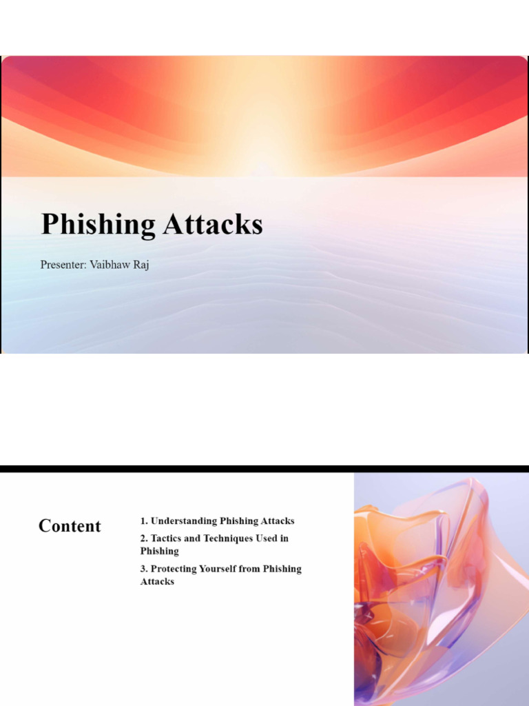 Phishing Attacks | PDF