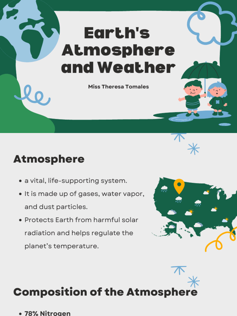 Understanding Earth's Atmosphere and Weather | PDF | Atmosphere Of ...