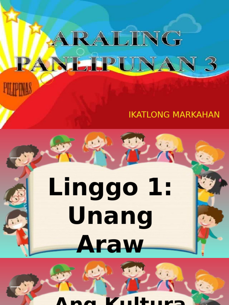 AP 3 Week 1 (Day 1-4) | PDF