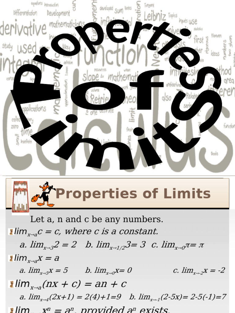 Calculus: Properties of Limits | PDF
