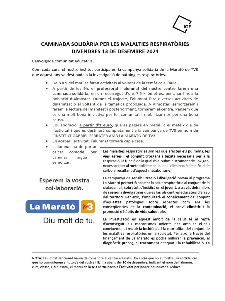 Marato tv3 2024 | PDF