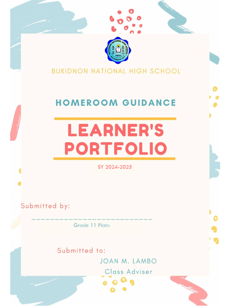 HGP Learners Portfolio | PDF