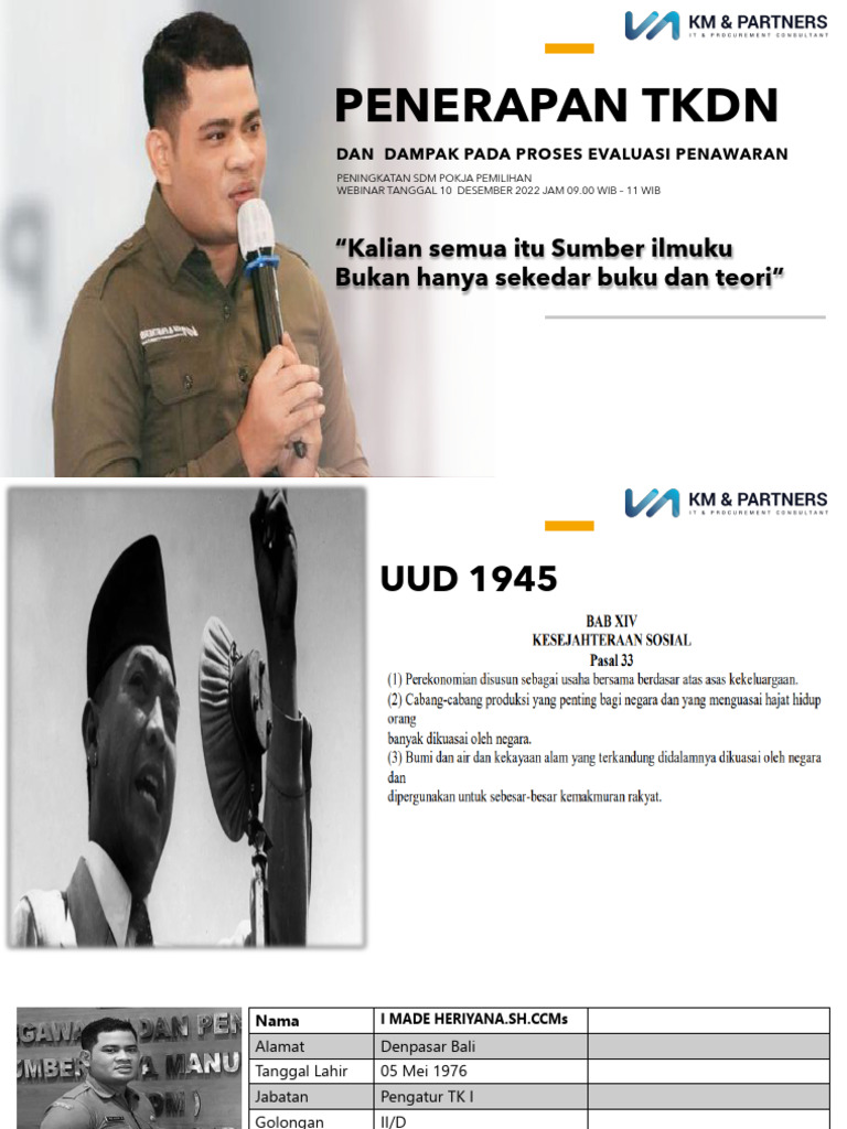 Penerapan TKDN Final | PDF