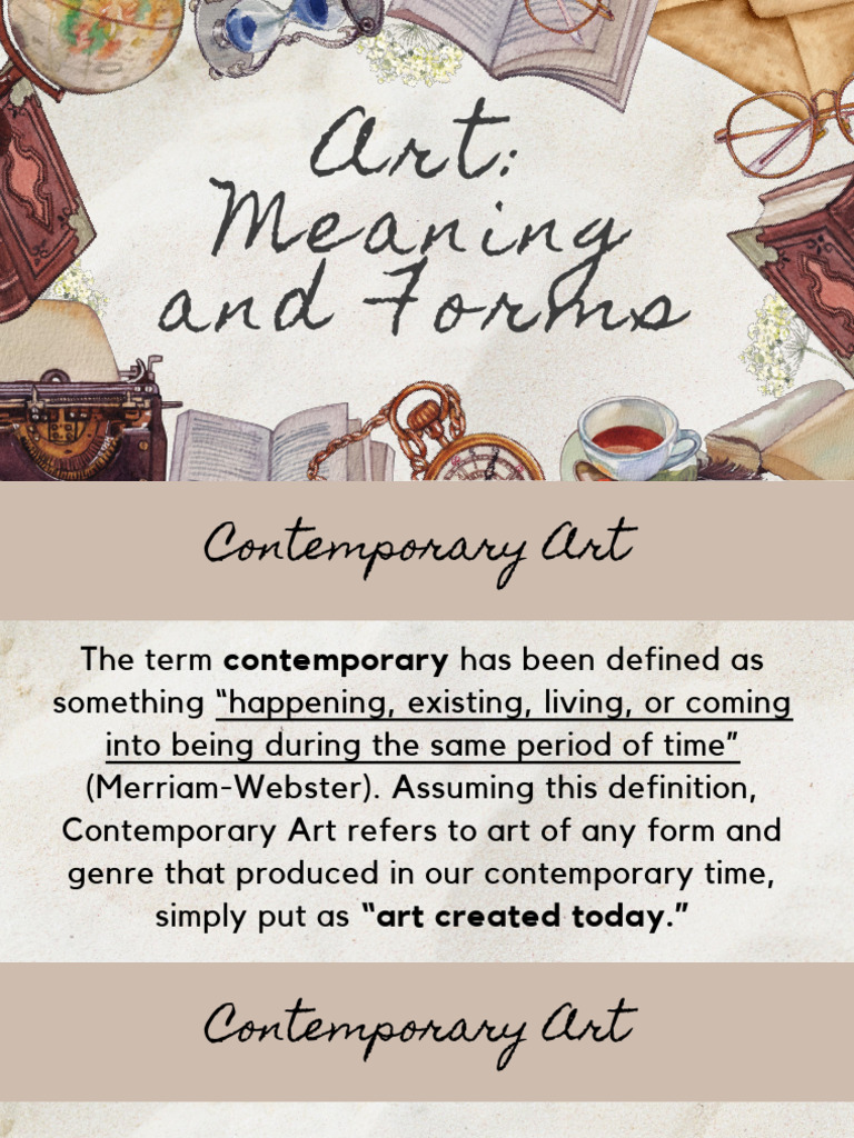 CPAR_LESSON-2-ARTS_MEANING-AND-FORMS | PDF