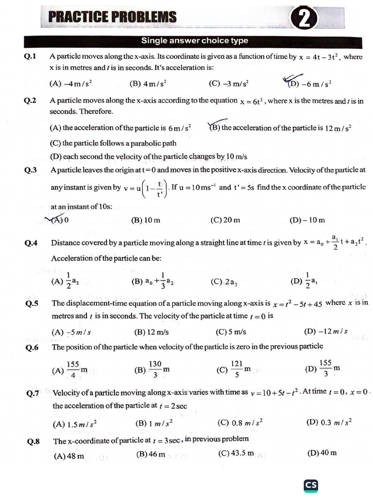 Calculus + Graphical + Projectile Motion in Kinematics | PDF