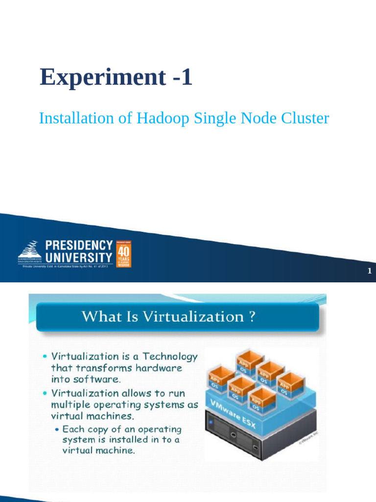 Exp_1 | PDF | Apache Hadoop | Virtual Machine