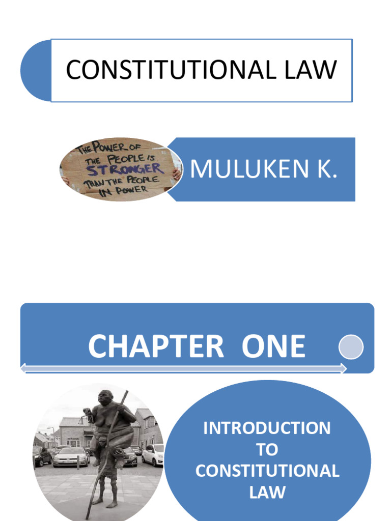 Constitutional Law -1.PDF | PDF | Constitution | Heads Of State