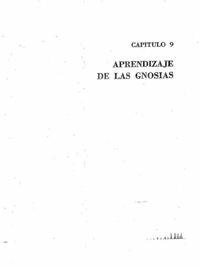Ascoaga Aprendizaje de Las Gnosias | PDF