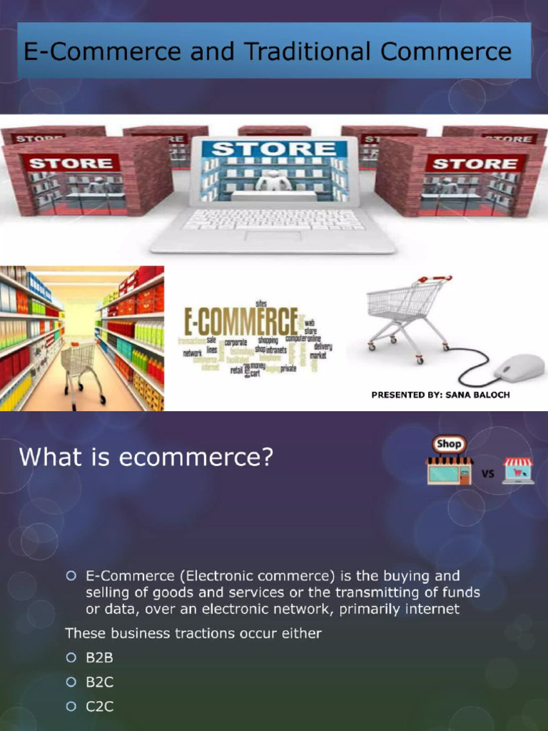 E-Commerce vs. Traditional Commerce | PDF