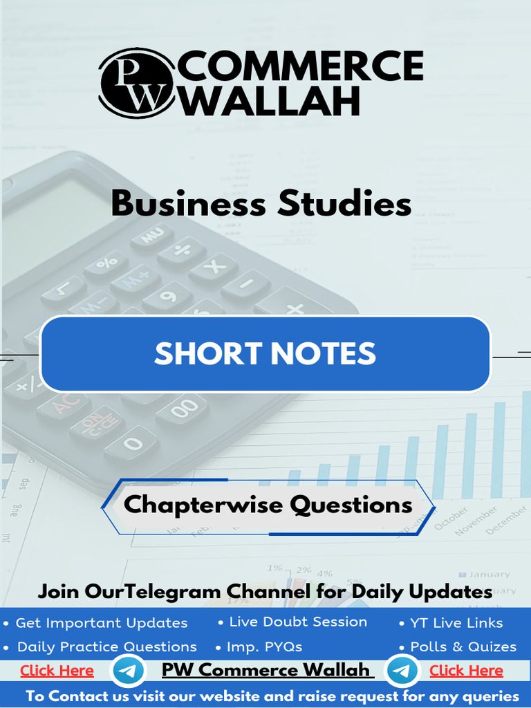 Commerce Organising _ Handwritten Notes __ PDF only | PDF