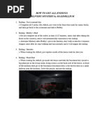 Dead Plate Endings Guide | PDF