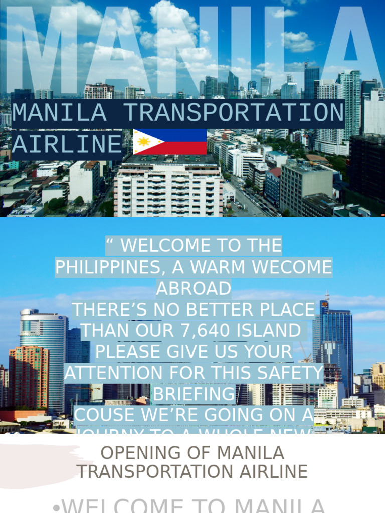 Manila Transportation | PDF | Airlines | Transport