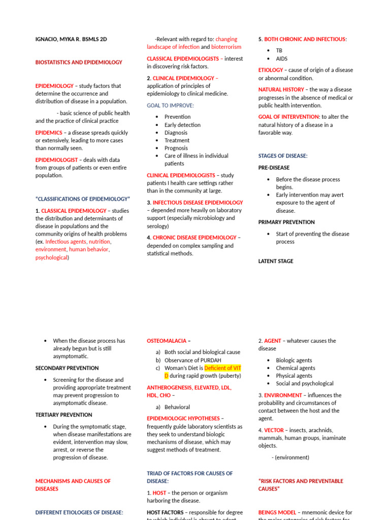Understanding Epidemiology Basics | PDF | Epidemiology | Infection