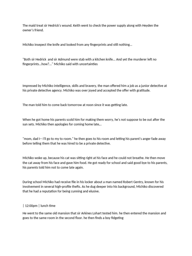 The Maid Treat Sir Hedrick | PDF