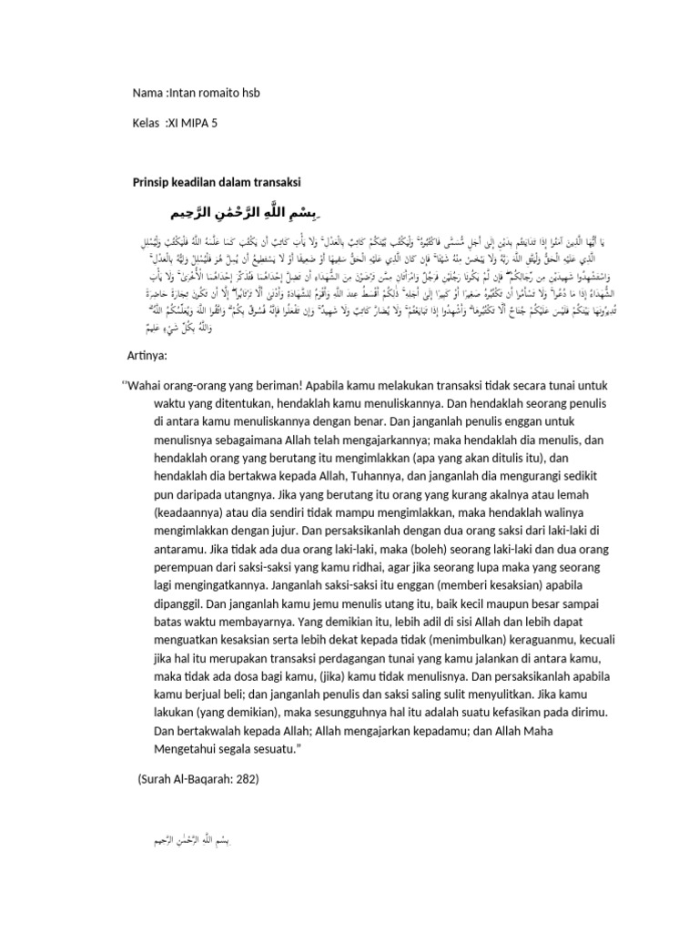 Makalah INTAN HSB | PDF