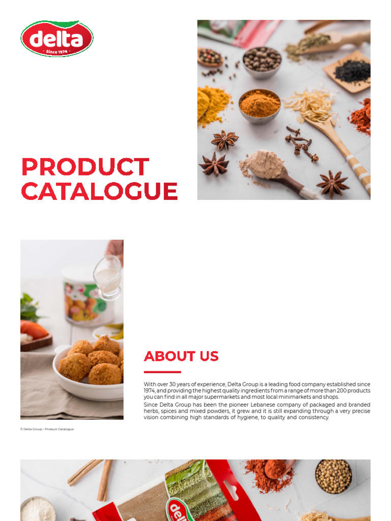 Delta-Group-Herbs-and-Spices | PDF | Baker's Yeast | Baking