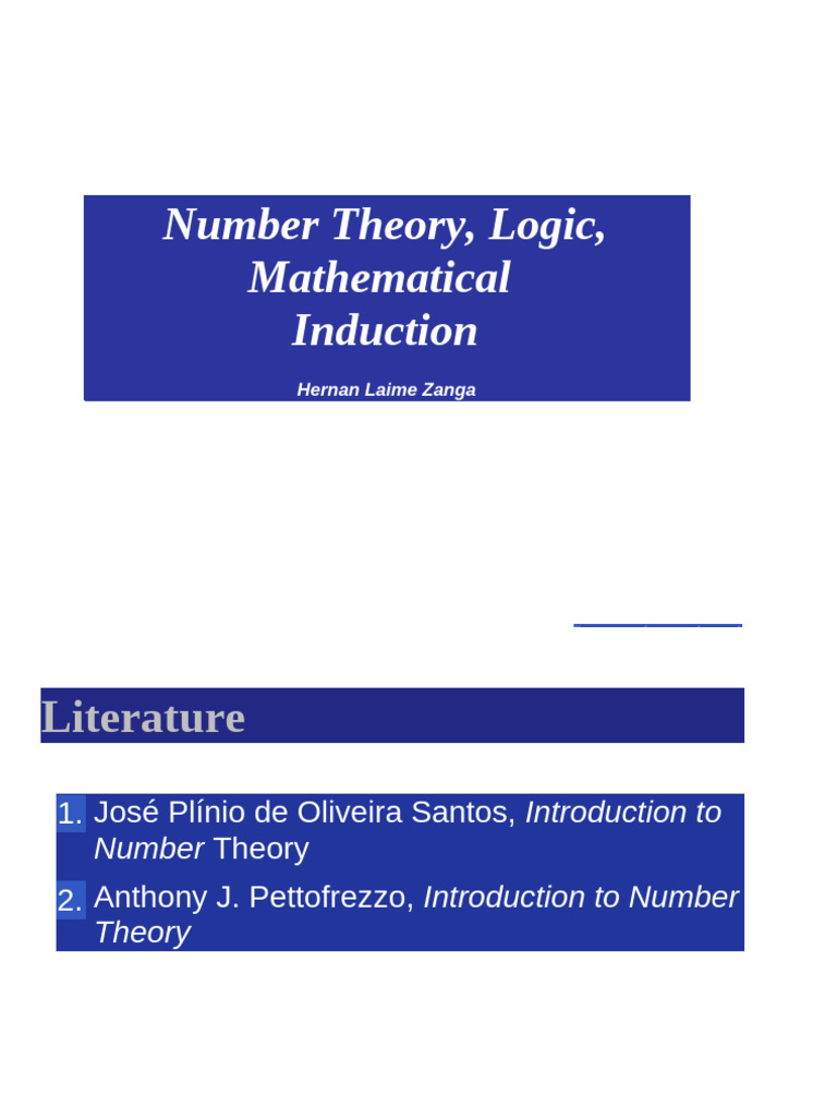 Number Theory | PDF | Prime Number | Number Theory