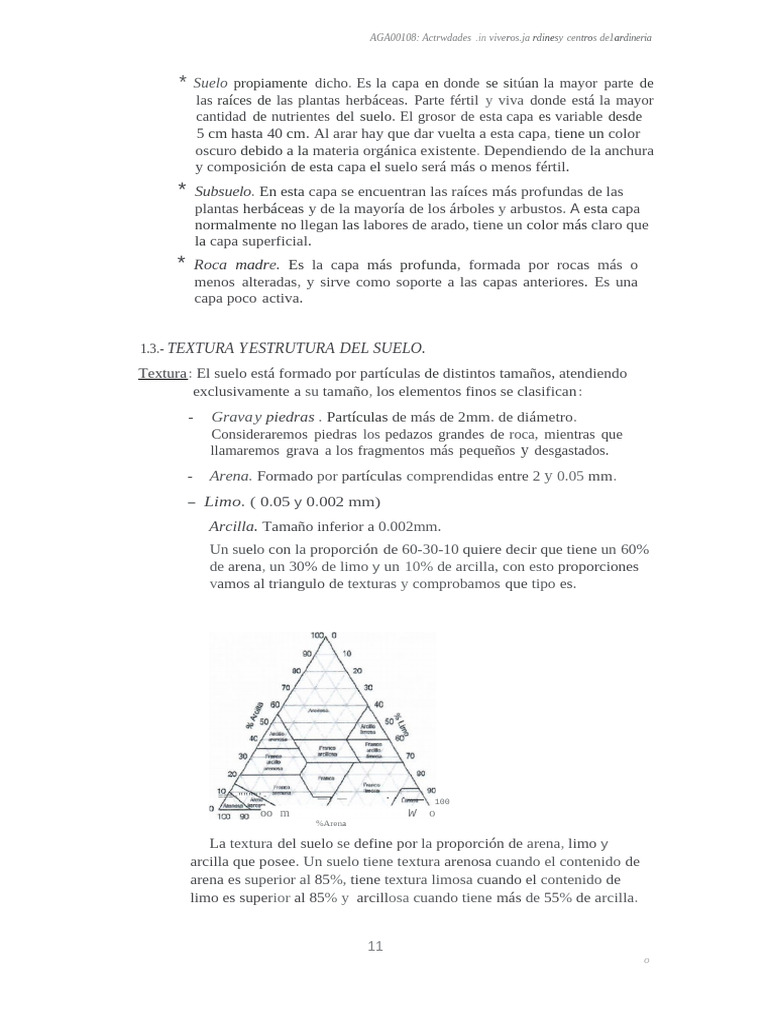 Textura Yestrutura Del Suelo.: Subsuelo | PDF | Suelo | Arcilla