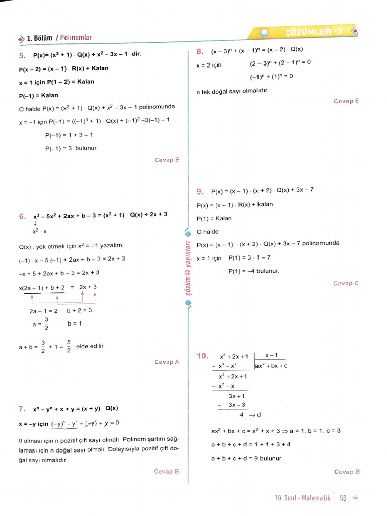Polinom Ar: + 1) + X (+ 1 Q I In) 1 O | PDF