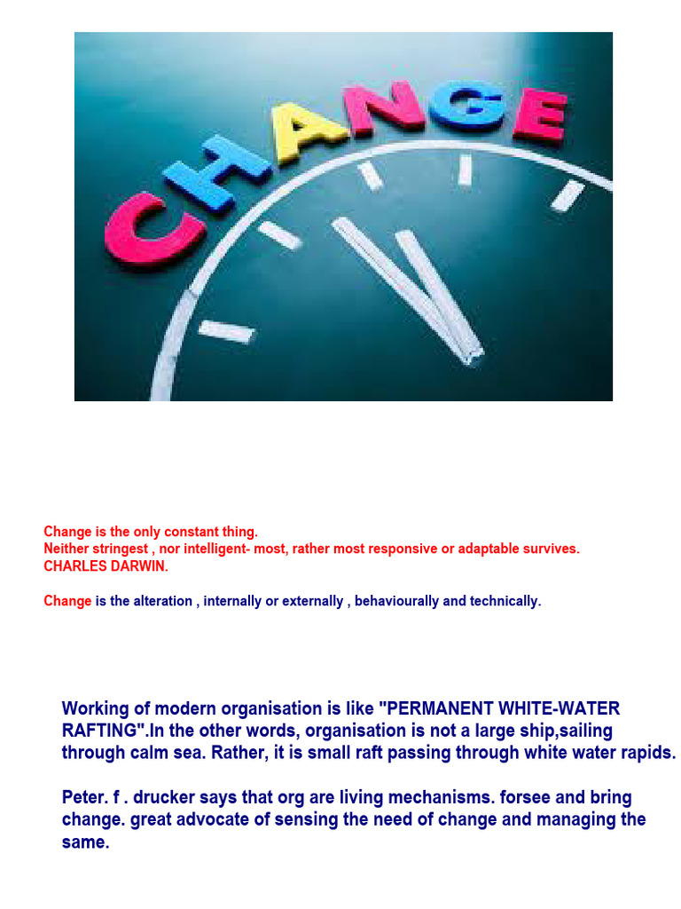 Change Management Insights | PDF