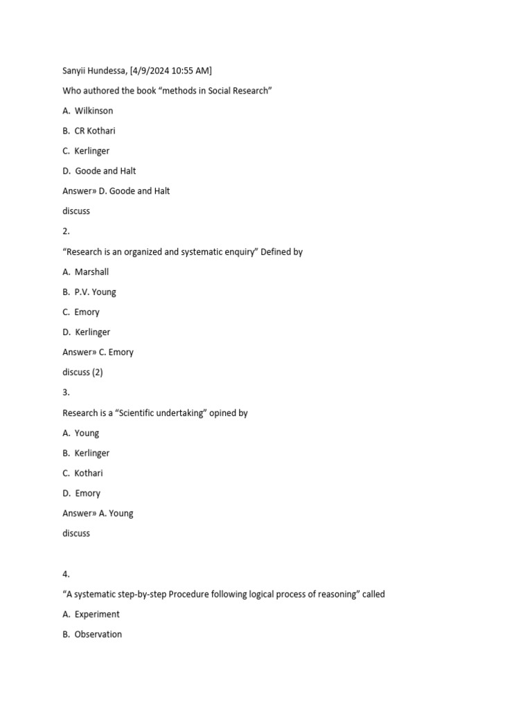 Sanyii Hundessa | PDF | Sampling (Statistics) | Hypothesis