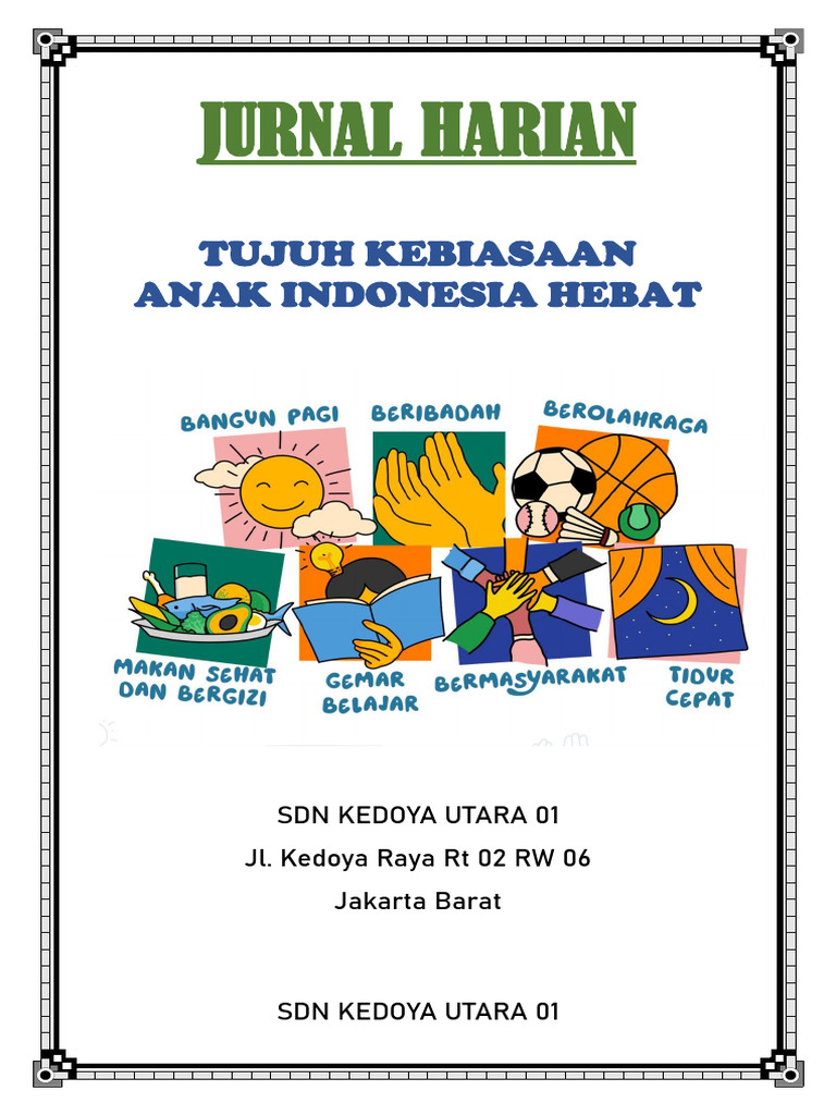 Kebiasaan Positif di SDN Kedoya Utara | PDF