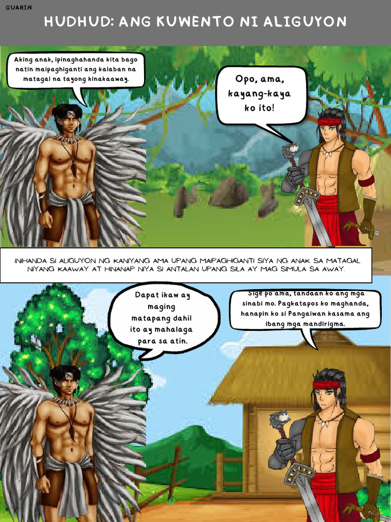 Hudhud Ang Kuwento Ni Aliguyon Comics | PDF