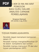 Penyusunan CP, TP Dan ATP (Contoh) | PDF