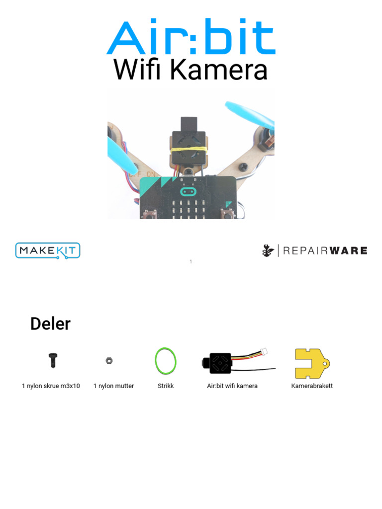 Airbit Wifi Camera Instruksjonsmanual Norsk | PDF
