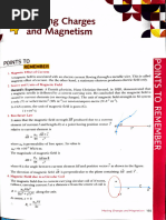 Moving Charges and Magnetism Formula Sheet | PDF | Magnetic Field | Force