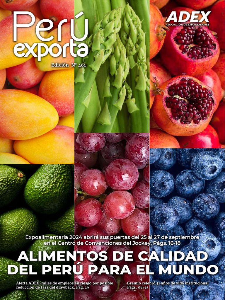Revista Perú Exporta N°461 | PDF | Perú | Agricultura