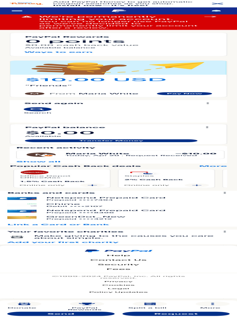 PayPal Summary | PDF