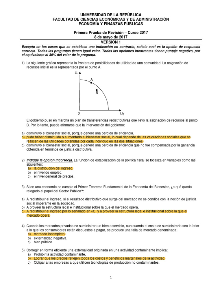 EFP 2017 Versión 1 | PDF | Monopolio | Mercado (economía)