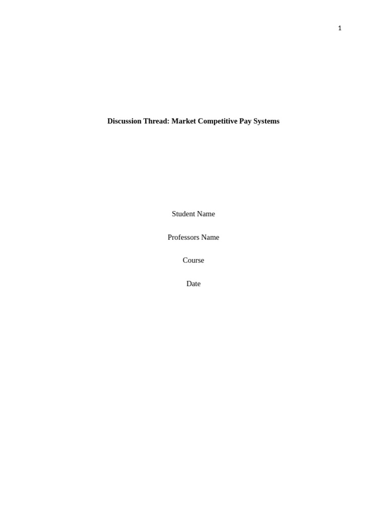 Compensation Discussion Pdf Cost Of Living Employment