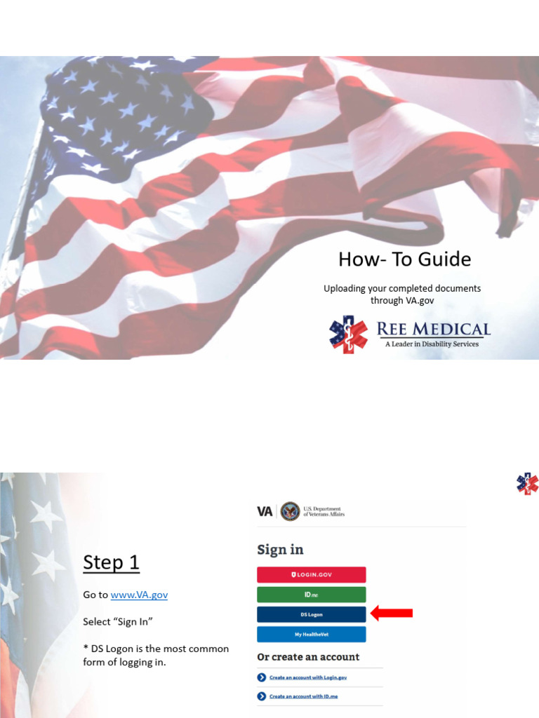 How To Guide - Uploading To VA - Gov | PDF | Veterans Health Administration