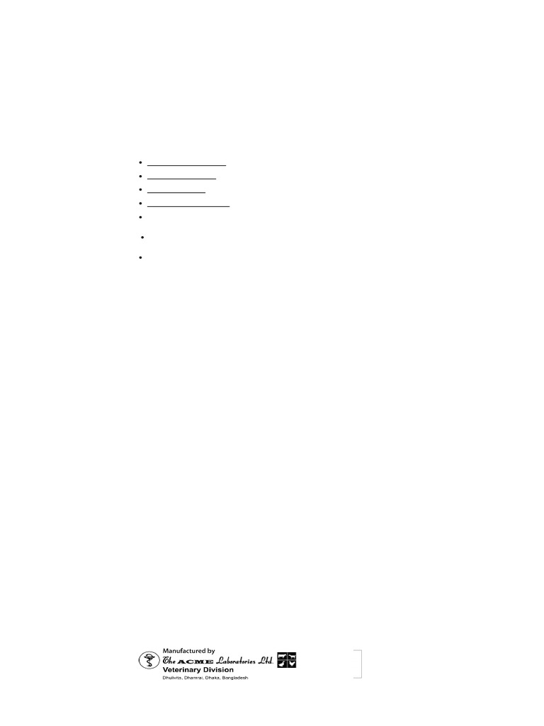 Moxilin Vet 1 | PDF | Infection | Injection (Medicine)