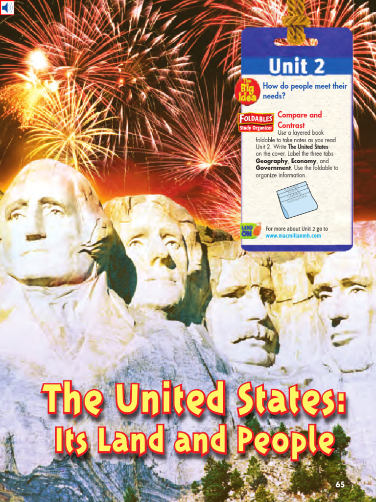 Gr 4 Social Studies Unit 2 U.S. Land & People | PDF