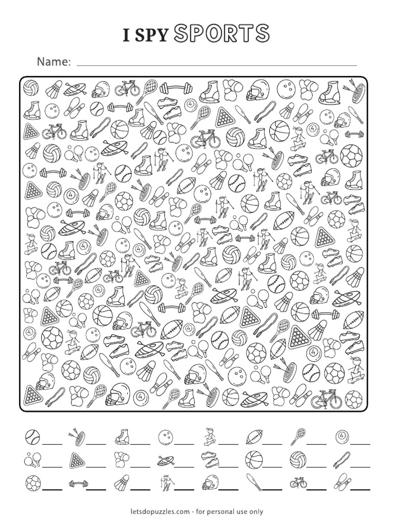 sports-i-spy 2 | PDF