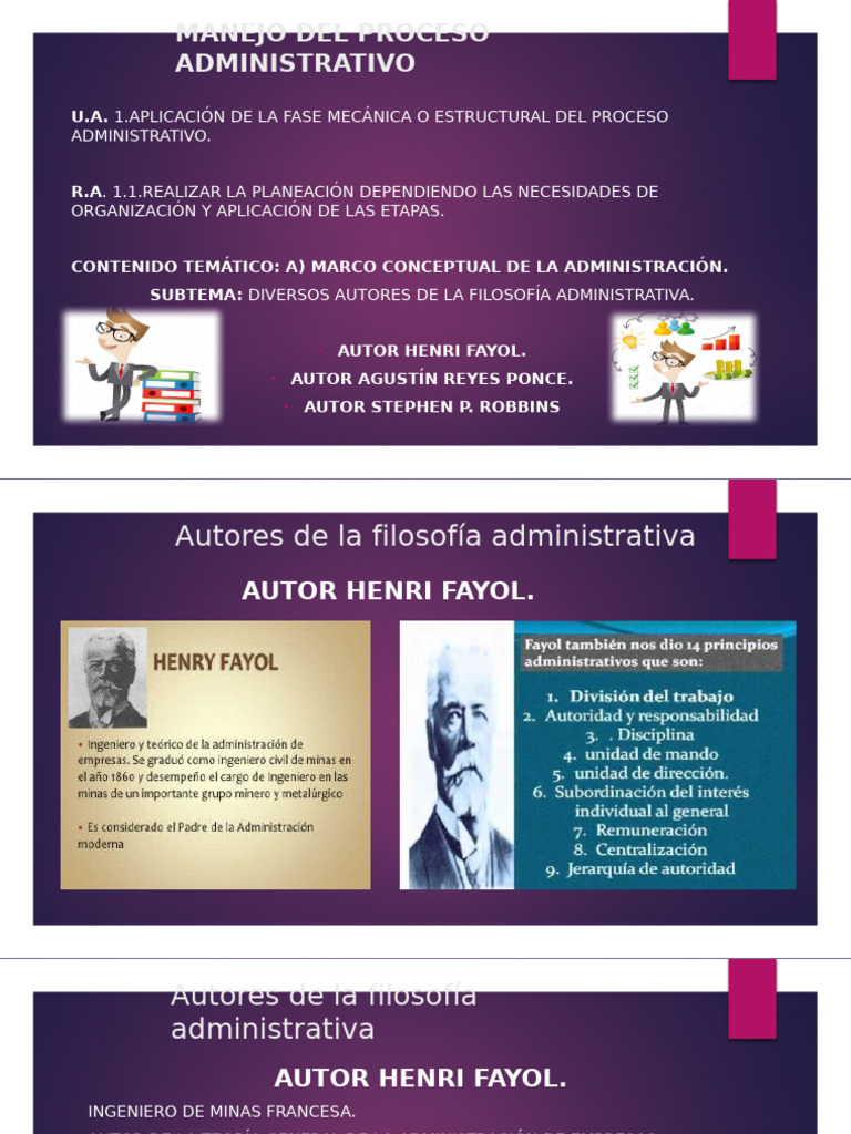 Manejo y filosofia de la administracion | PDF