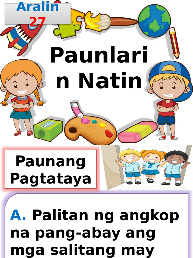 Aralin 27 Grade 3 | PDF